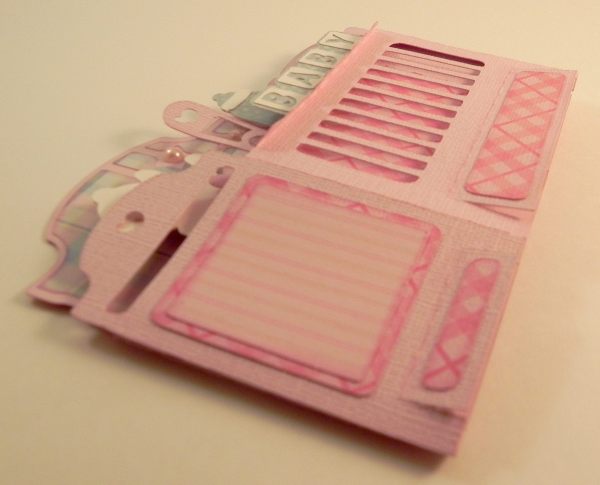 Baby Crib Box Card | I Played With Paper Today!