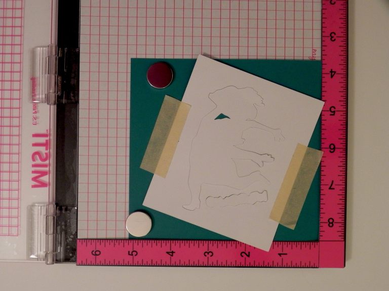 How To Position Stamps On Die Cuts | I Played With Paper Today!