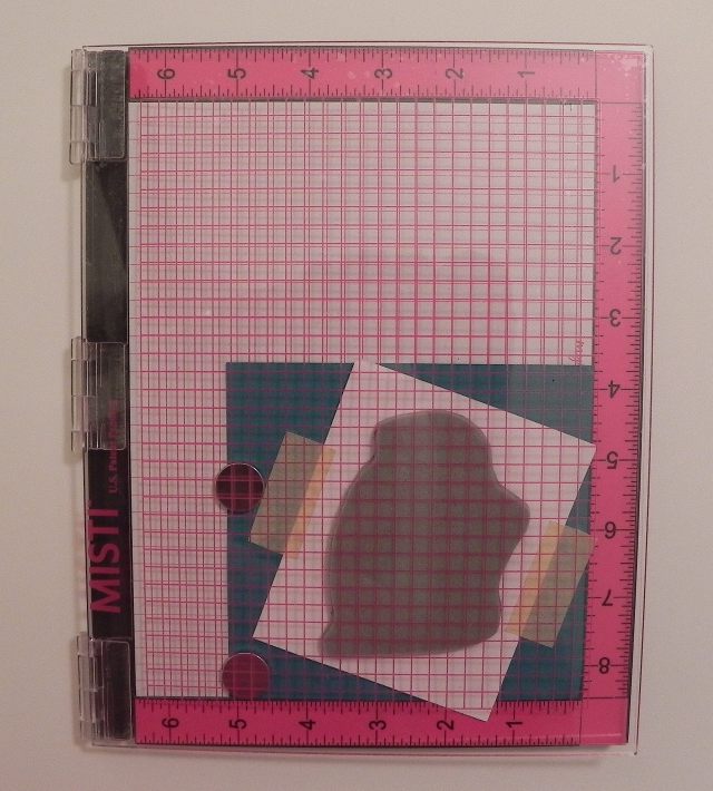 How To Position Stamps On Die Cuts | I Played With Paper Today!