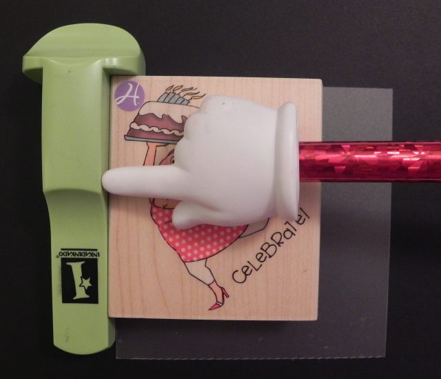 How To Position Stamps On Die Cuts | I Played With Paper Today!