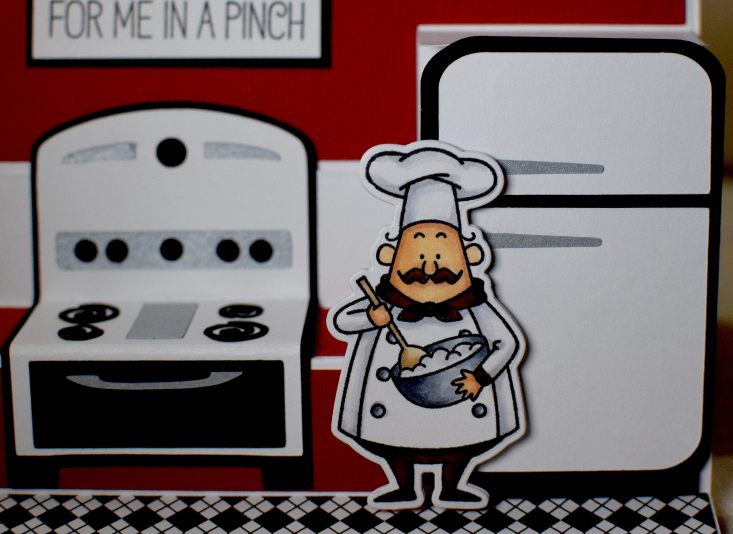 Inside-Out Chef Card | I Played With Paper Today!