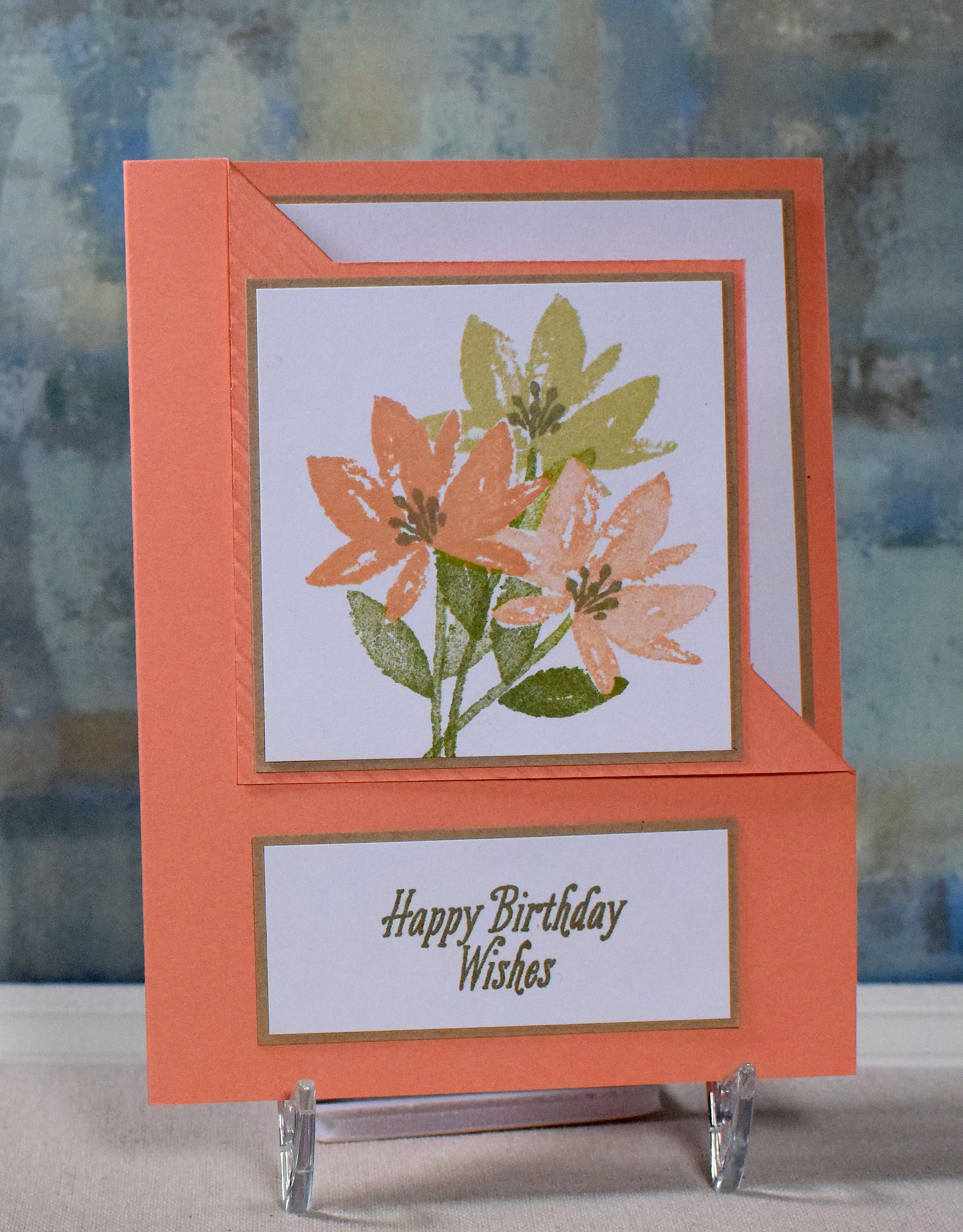 Corner Flip Birthday Card | I Played With Paper Today!