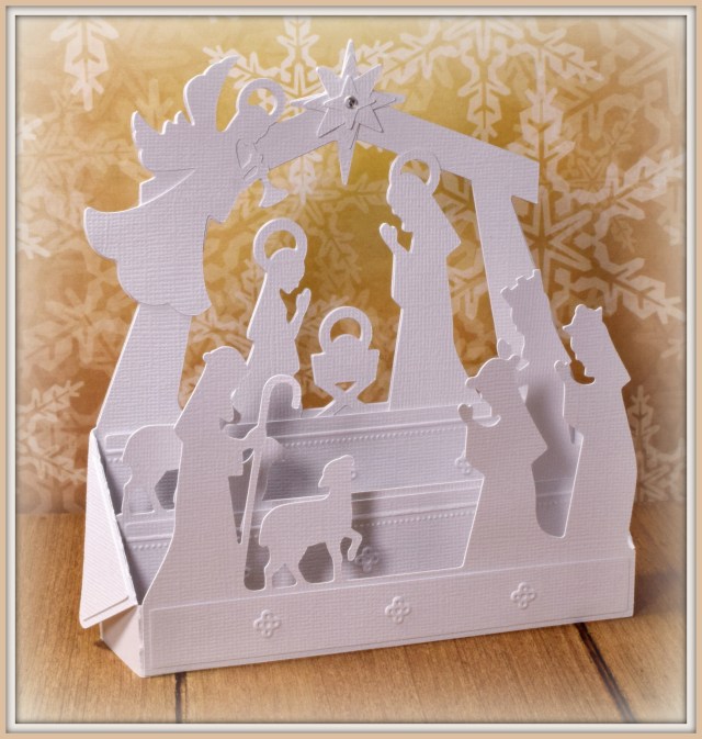 Nativity Box Card | I Played With Paper Today!