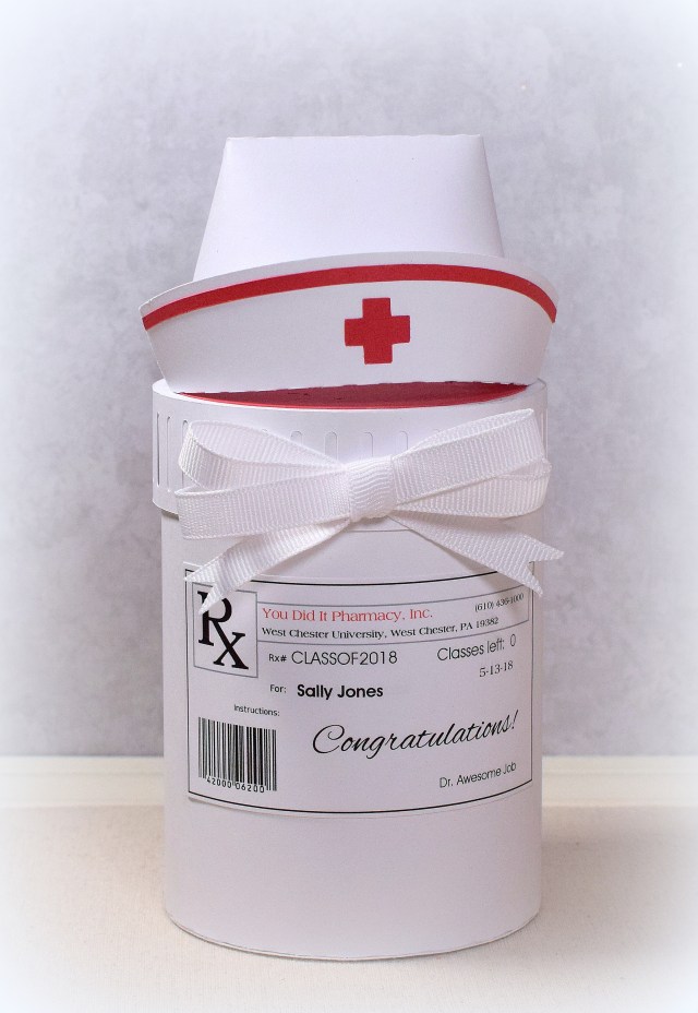 Nurse Graduation Gift Box | I Played With Paper Today!