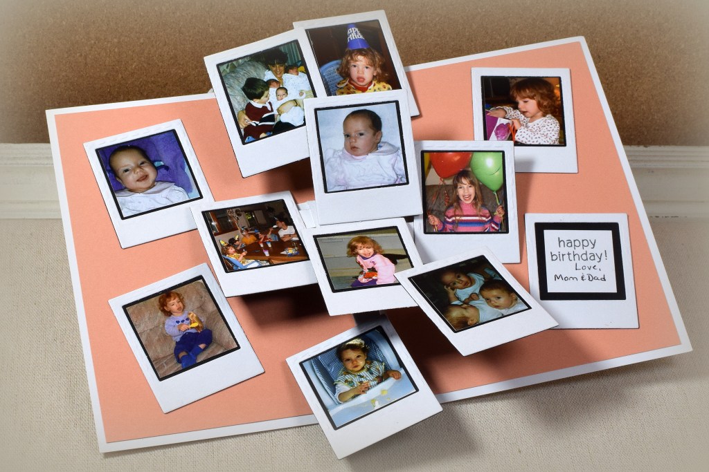 Awesome At Any Age – Photo Collage Pop-up Card | I Played With Paper Today!