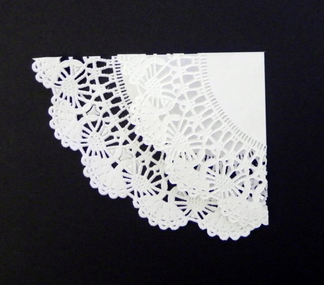 Folded Doily Tutorial (for the bottom half of a wedding dress) | I ...