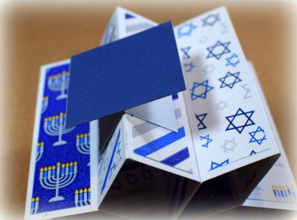 Star of David Hanukkah Card | I Played With Paper Today!